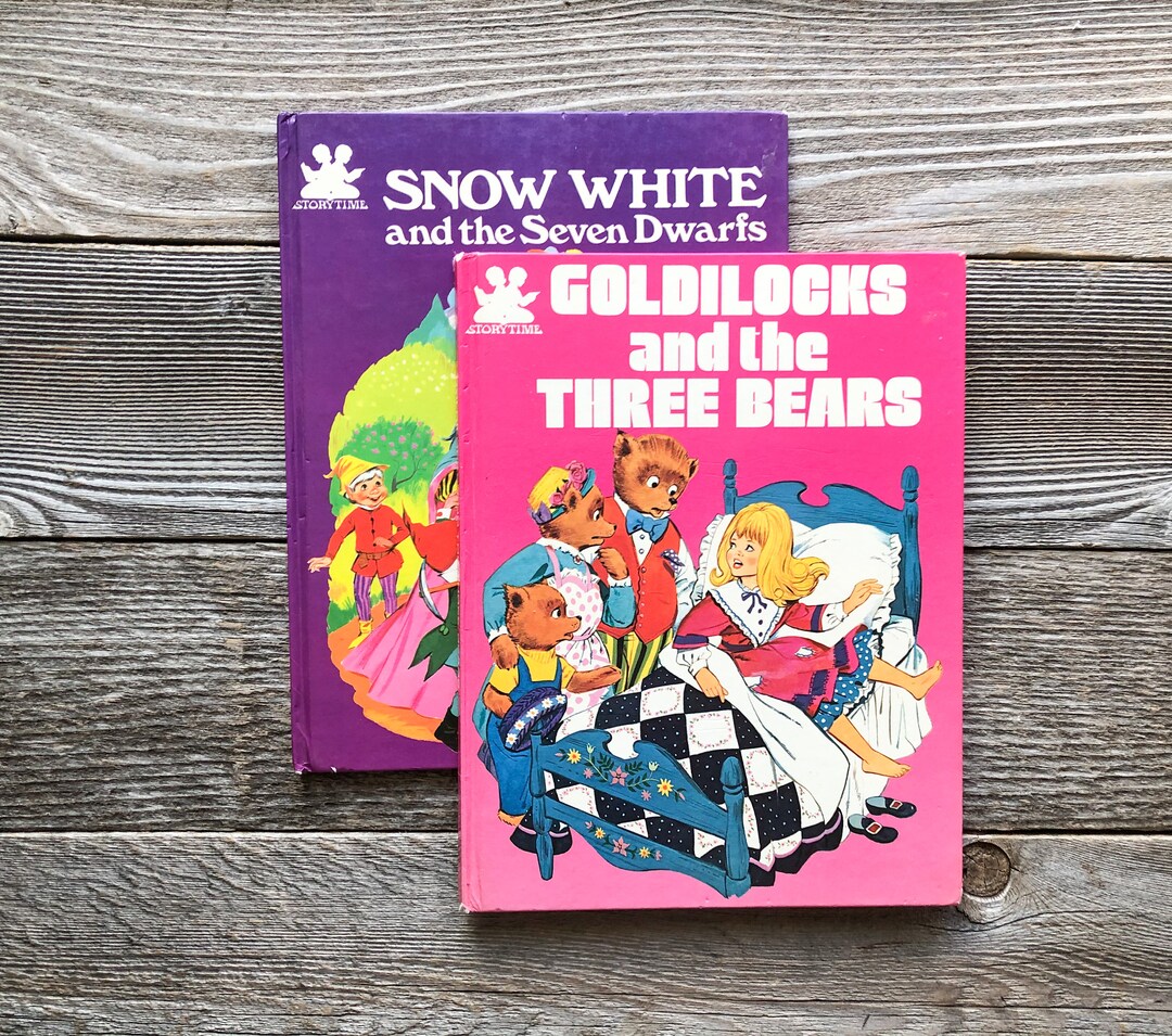 Story Time Books Set of 2 | Goldilocks and the Three Bears | Snow White ...