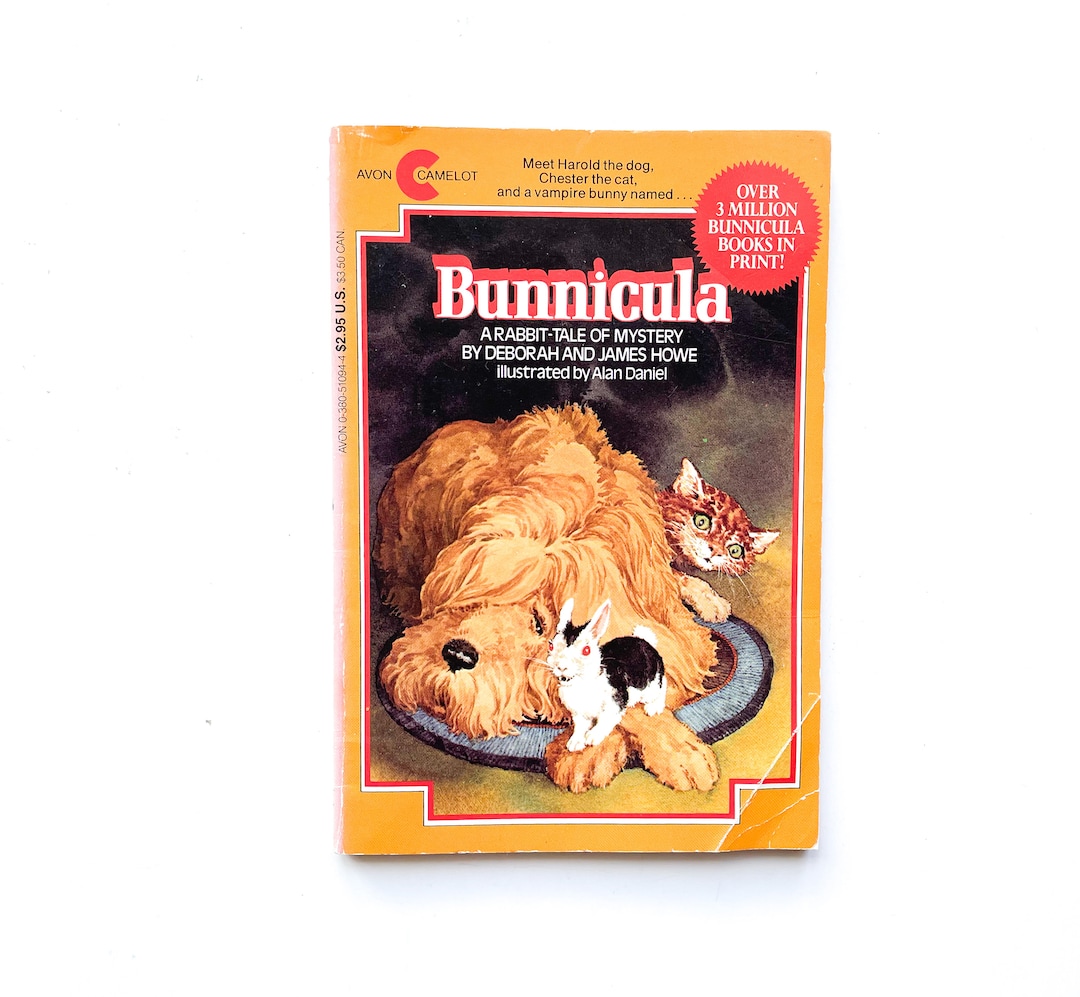 Bunnicula by Deborah and James Howe 1980 Paperback Avon Books - Etsy