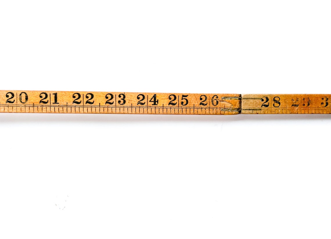 Antique Folding Ruler Rabone Made in England School - Etsy
