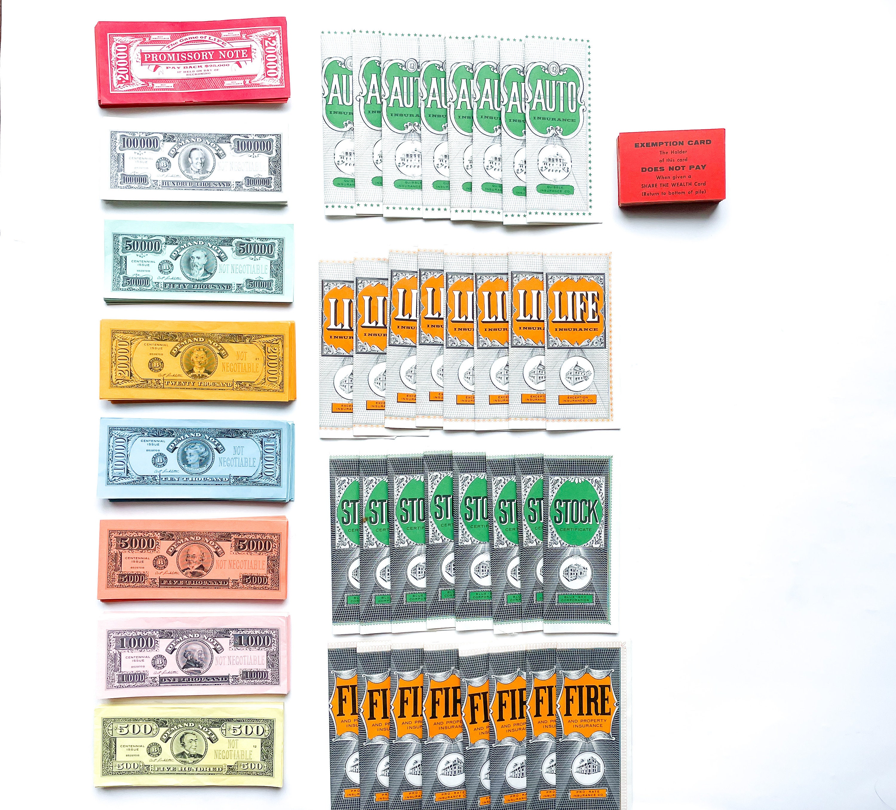 The Game Of Life Money