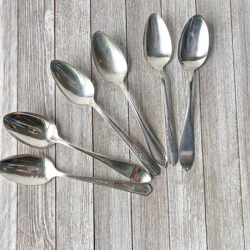 Silver Plate Serving Spoon - Etsy