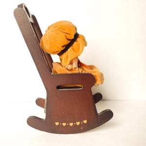Vintage Girl in Rocking Chair Music Box Scmid | Plays Those Were the ...