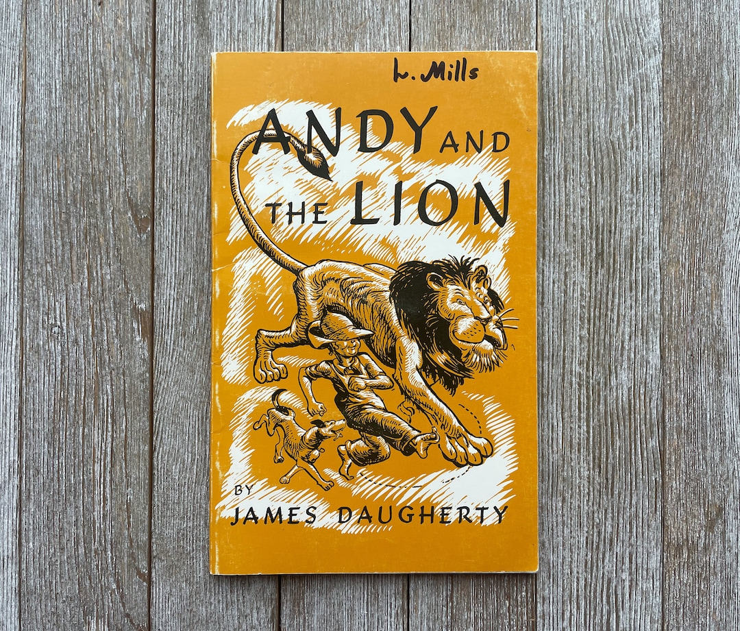 Andy and the Lion | by James Daugherty | 1988 | Paperback - Etsy