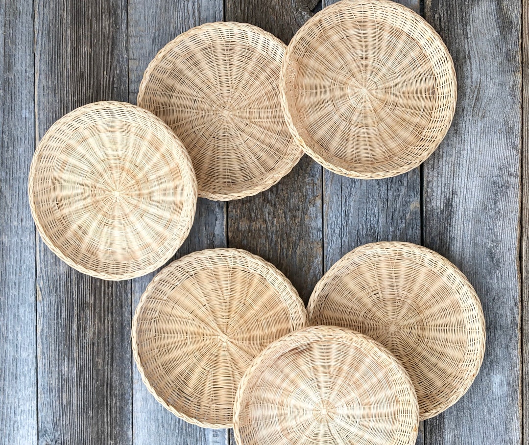 Vintage Plate Holders Set of 4, 5 or 6 You Choose | Paper Plate Holders ...