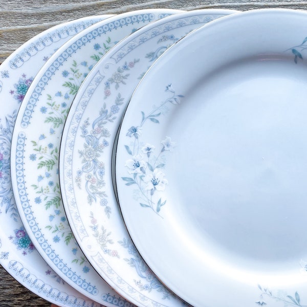 Blue Fine China Plates - Etsy