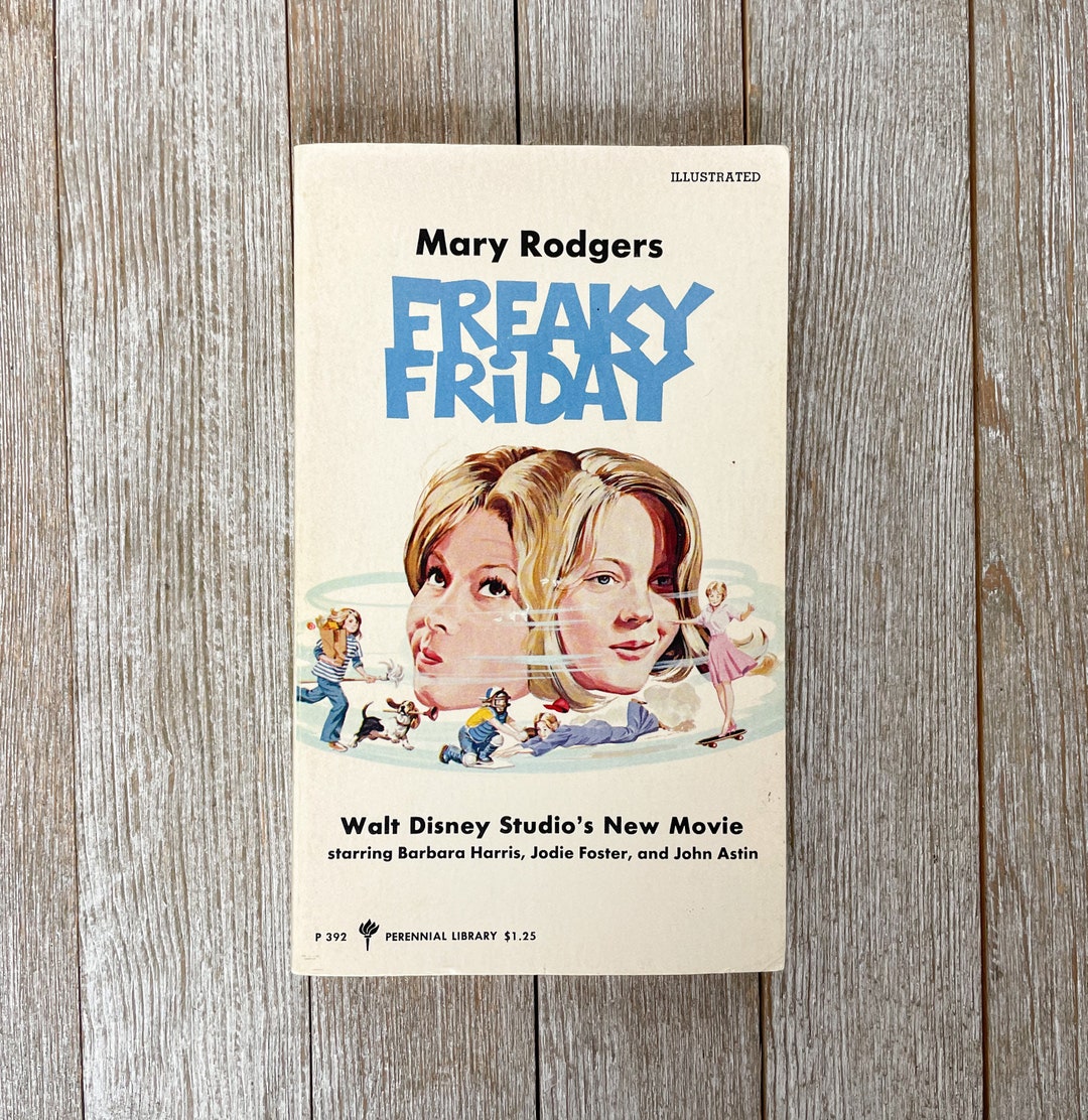 Freaky Friday Book by Mary Rodgers 1977 Paperback Walt Disney Movie ...