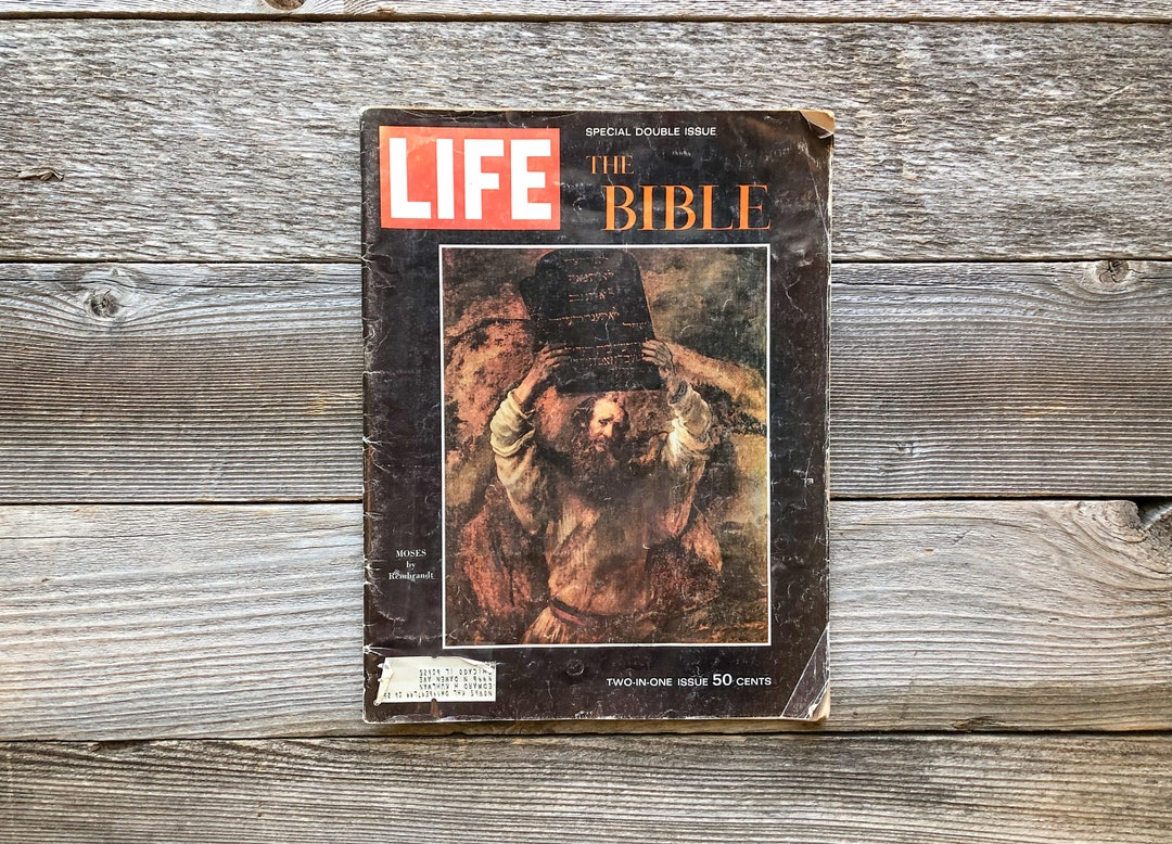 Life Magazine "the Bible" | Vintage 1965 Special Double Edition - Etsy