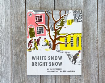 1962 White Snow Bright Snow Books Lot - Etsy