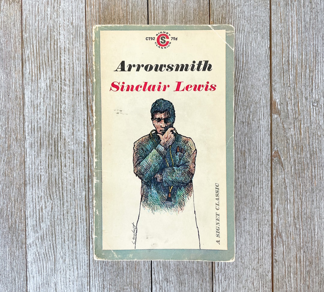 Arrowsmith | by Sinclair Lewis | 1963 | Vintage Book | Paperback - Etsy