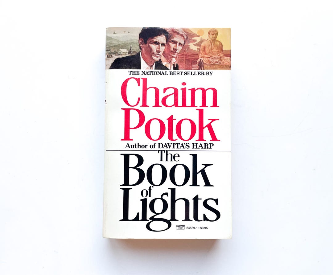 The Book of Lights | Chaim Potok | 1982 | Vintage Paperback Book - Etsy