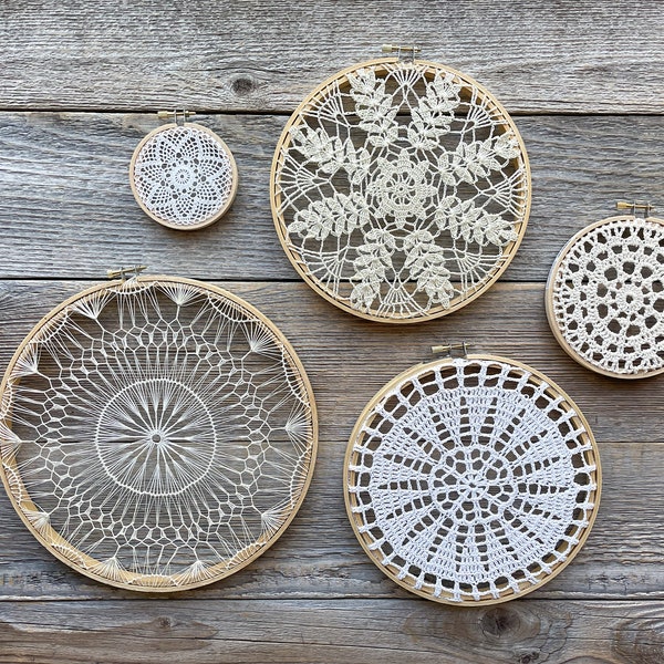 Lace Wall Decor - Etsy