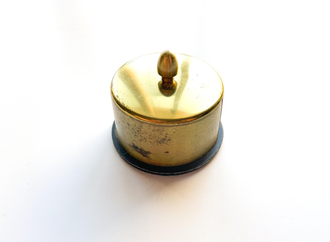 Vintage Brass Postage Stamp Dispenser Vintage Brass Postage Stamp ...