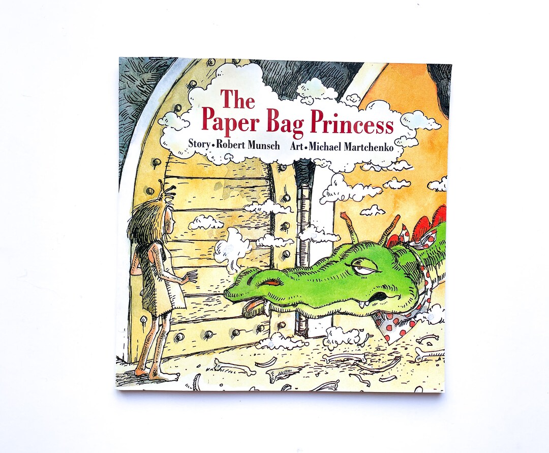 The Paper Bag Princess | by Robert N. Munsch | 2001 | Paperback Book - Etsy