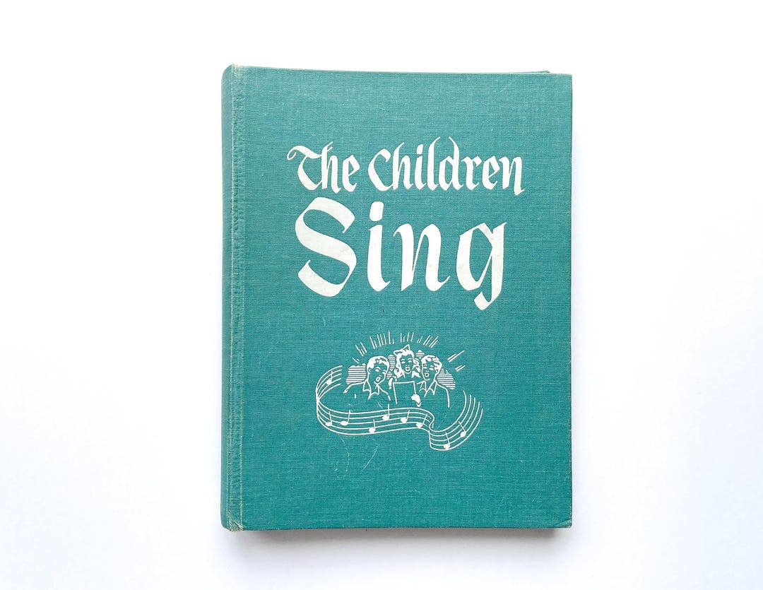 The Children Sing Primary Hymns Vintage Song Book | LDS Mormon | 1951 ...