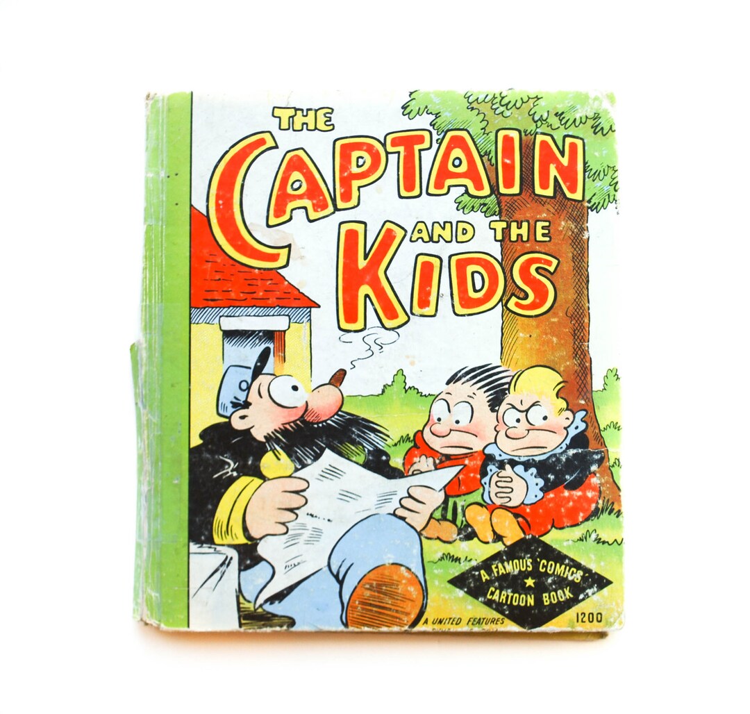 The Captain and the Kids by Burnard Dibble, 1934, Vintage Comic Book ...