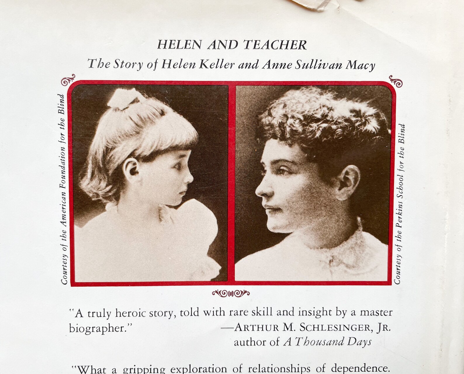 Helen and Teacher the Story of Helen Keller and Anne - Etsy