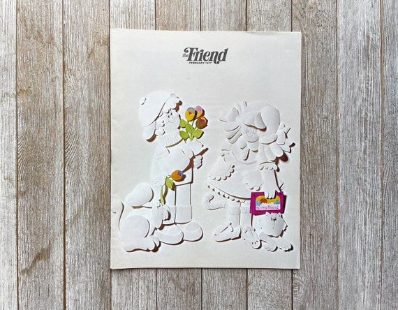 Vintage the Children's Friend Magazine February 1977 - Etsy