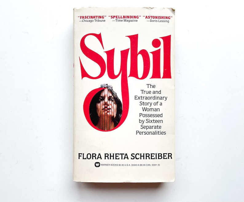 Sybil by Flora Rheta Schreiber| Vintage Paperback 1974 - Etsy