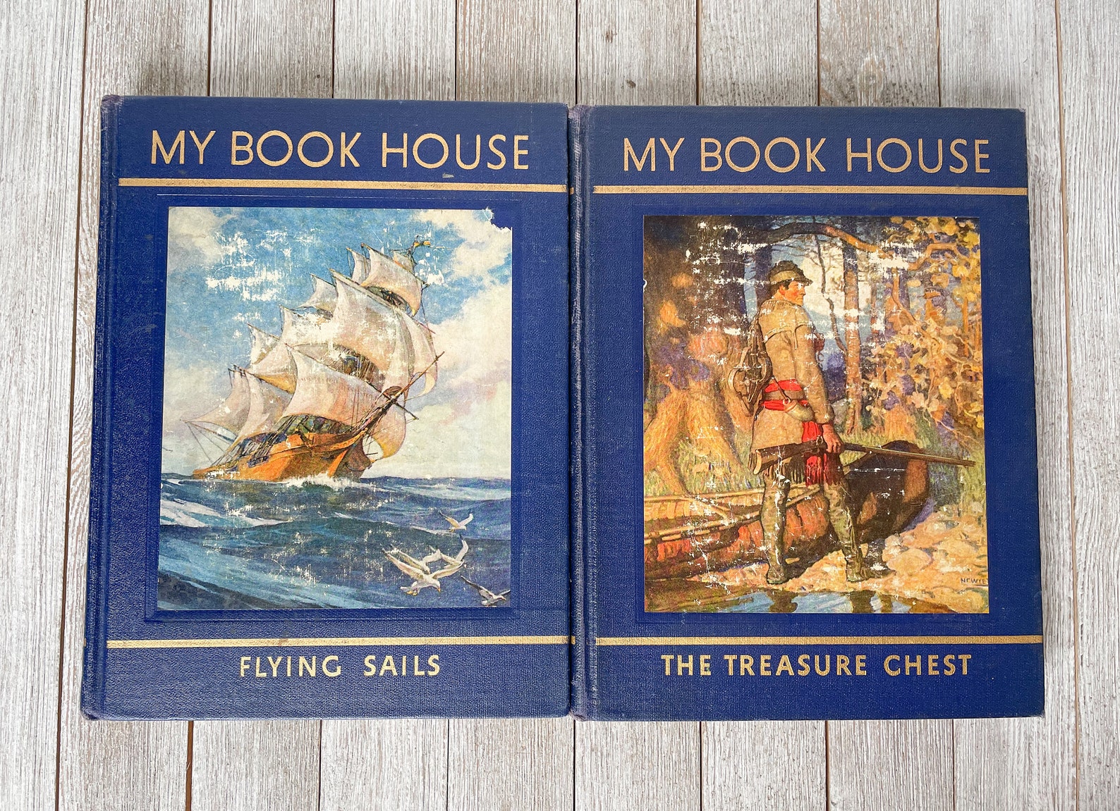My Book House Set of 5 Books The Treasures Chest 1937 | Etsy