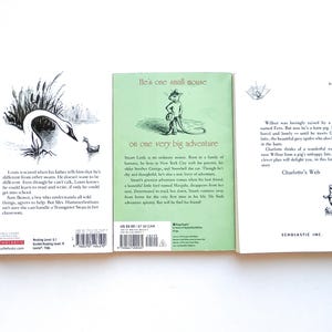 E.B. White Set of 3 Charlottes Web Stuart Little the Trumpet of the ...