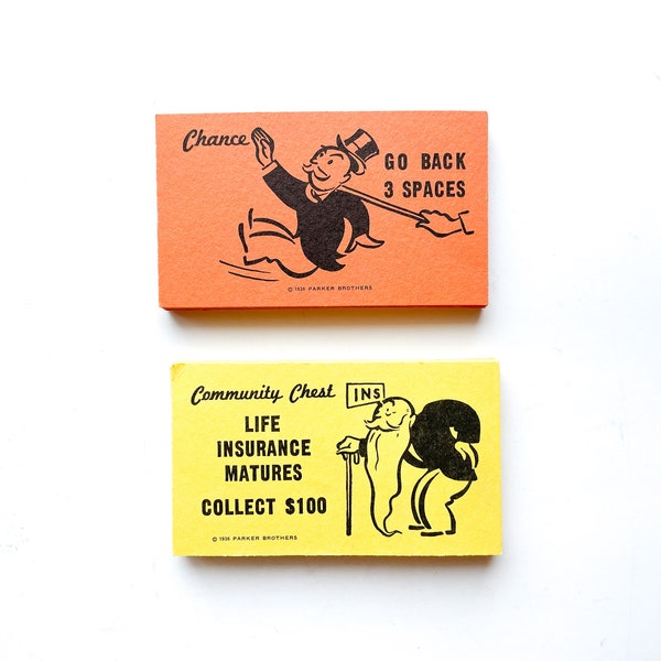 Community Chest Card - Etsy