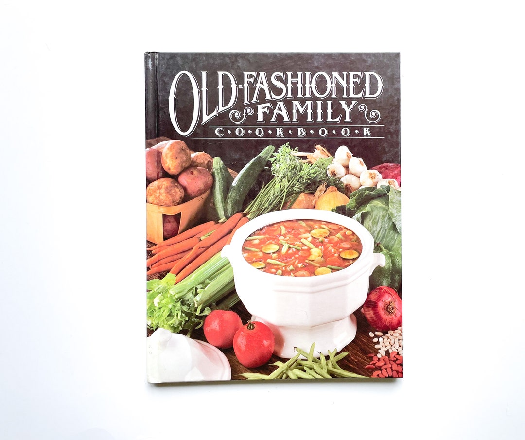 Old Fashioned Family Cookbook | by Clarice L. Moon | Hardcover - Etsy