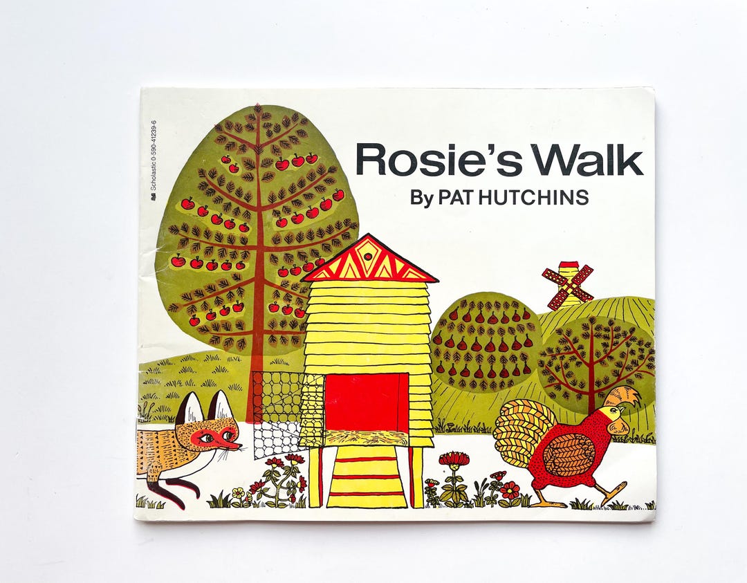 Rosie’s Walk | by Pat Hutchins | 1987 | Paperback - Etsy