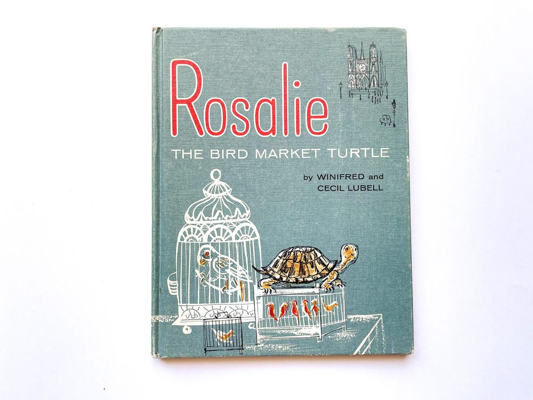 Vintage Rosalie and the Bird Market Turtle | by Winifred and Cecil ...