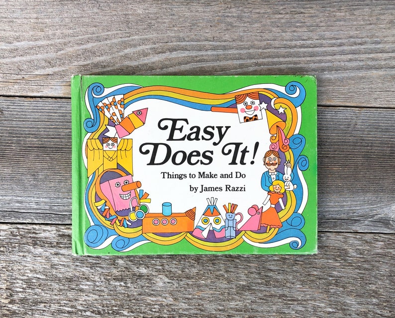 Easy Does It Things to Make and Do by James Razzi 1969 - Etsy