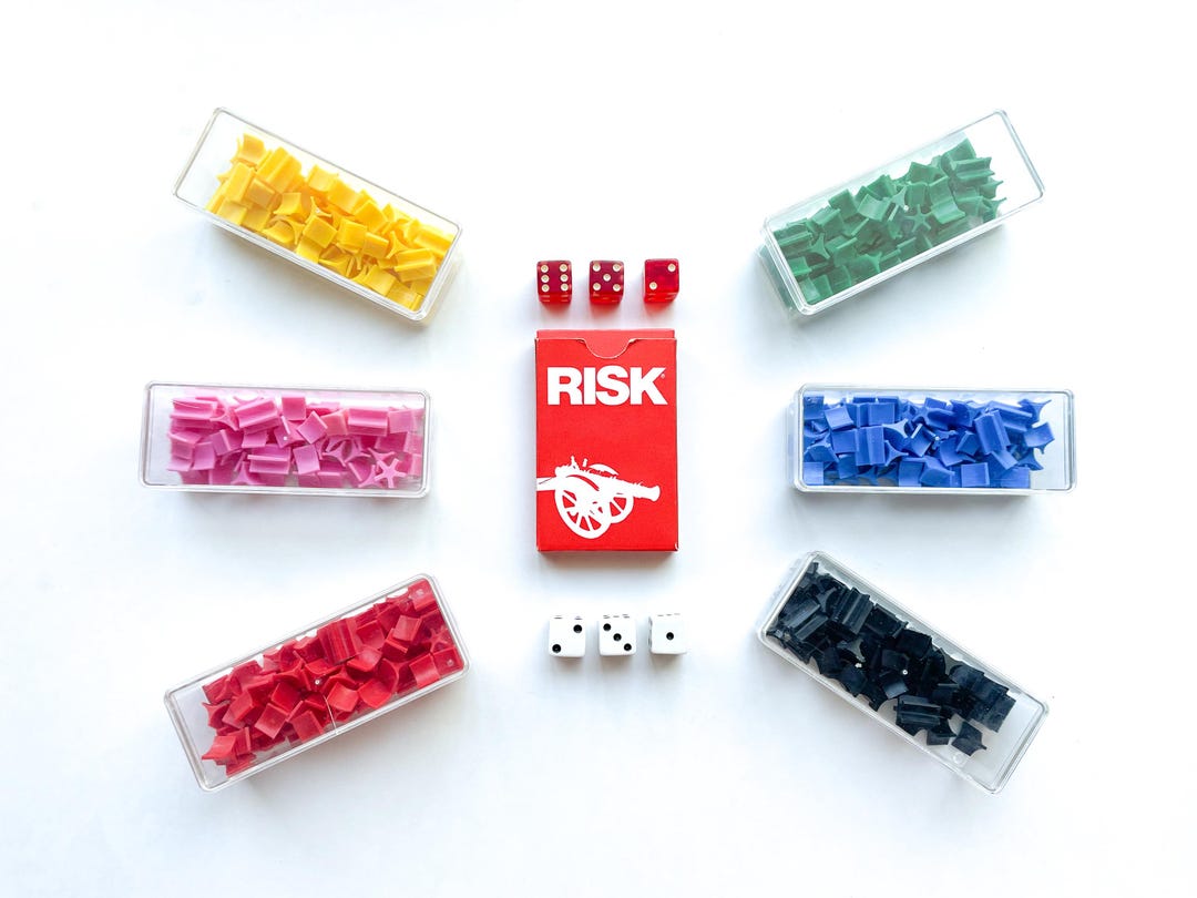 Vintage Risk Game Pieces 1975 Replacement Pieces Parker Game - Etsy
