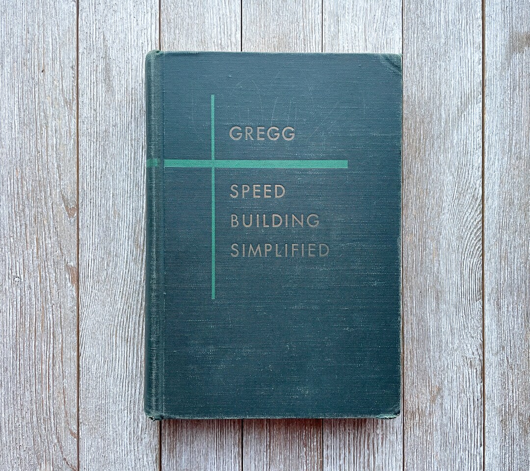 Gregg Speed Building Simplified | by John Robert Gregg | Shorthand ...