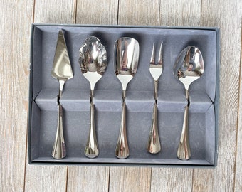 Silver Snack Set - Etsy