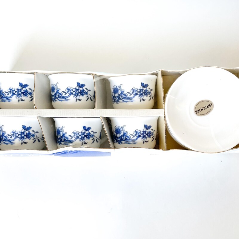 Arcopal Tea Cups - Etsy