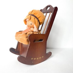 Vintage Girl in Rocking Chair Music Box Scmid | Plays Those Were the ...