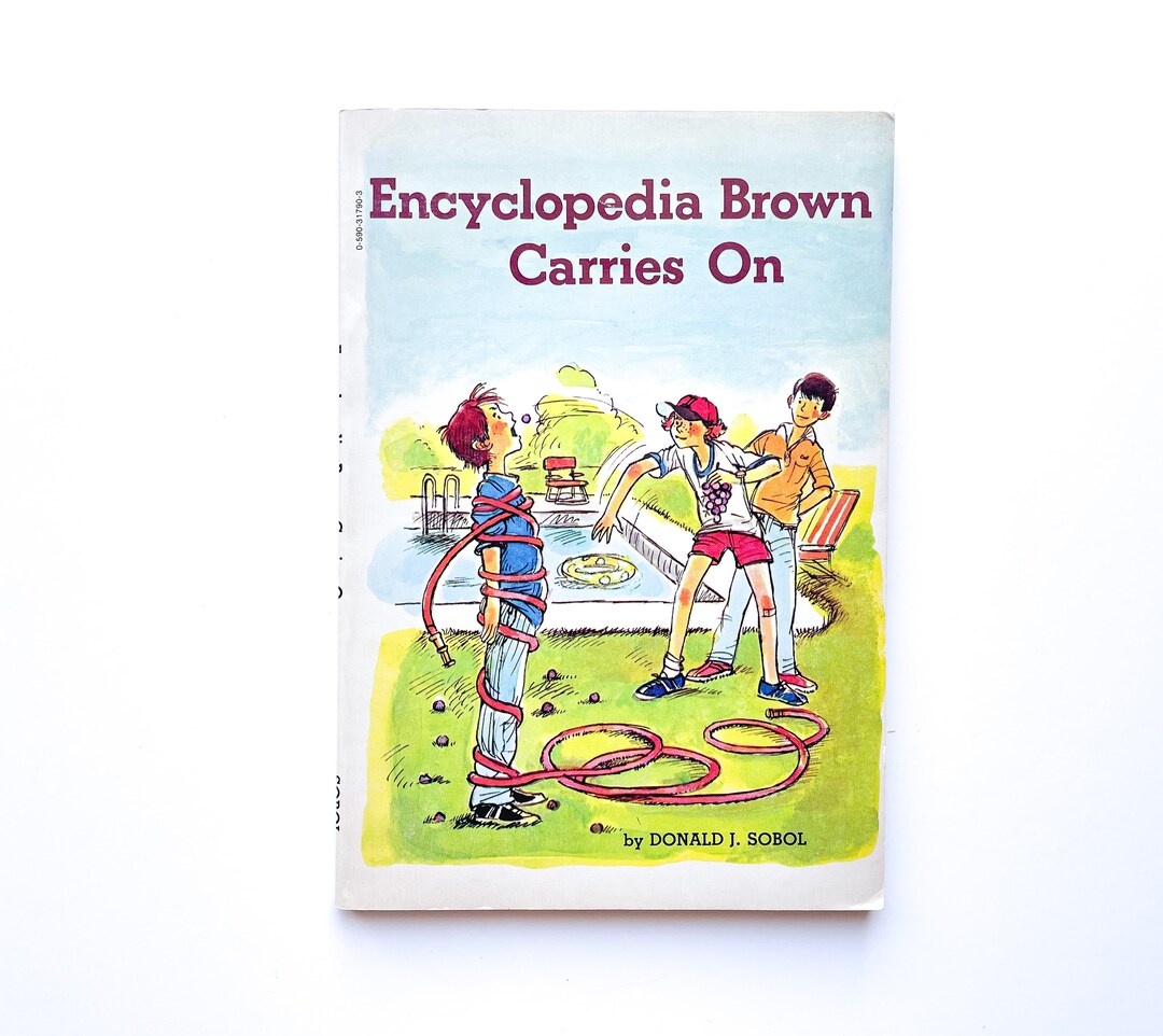 Encyclopedia Brown Carries on | by Donald J Sobol | Boy Detective ...