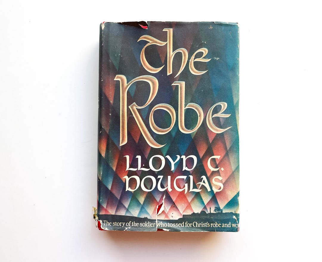The Robe | by Lloyd C Douglas | 1942 | Vintage Book | Hardcover | - Etsy