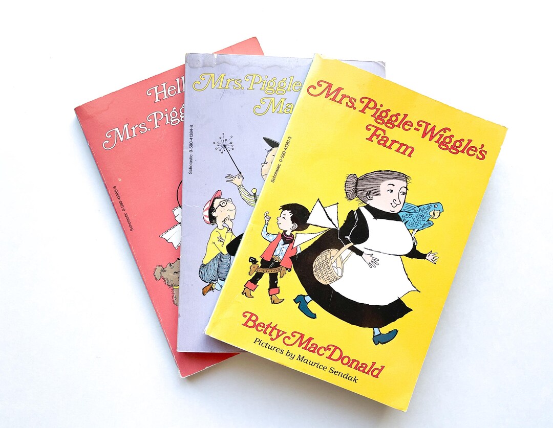 Mrs Piggle Wiggle Books Set of 3 Mrs. Piggle-wiggles Farm Mrs Piggle ...
