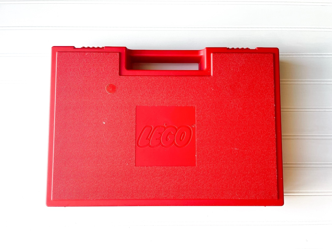 Vintage Red Lego Carrying Case Vintage Lego - Etsy