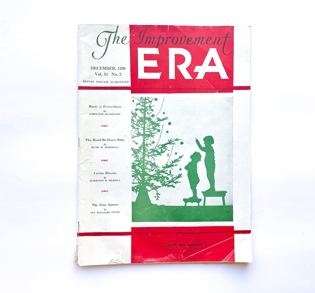The Improvement Era December 1930 | LDS Church Magazine | Ada Hinckley ...