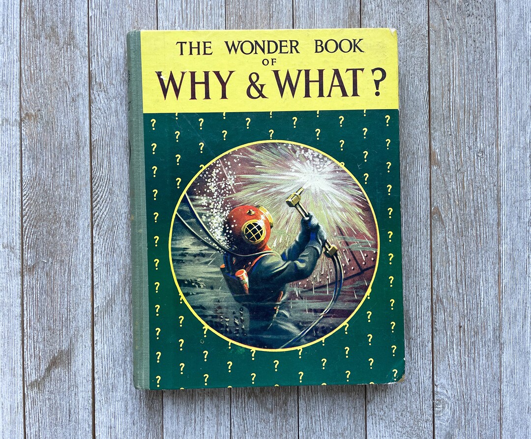 Wonder Book of Why & What | Ward, Lock | Hardcover - Etsy