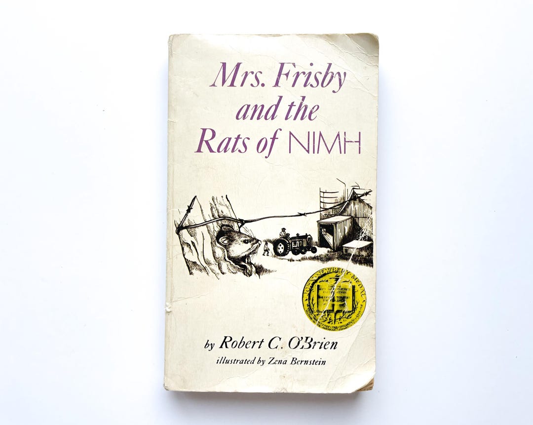 Mrs. Frisby and the Rats of Nimh | Vintage 1971 | Movie Novel ...