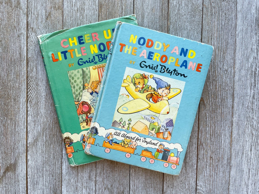Enid Blyton Books Set of 2 | Noddy and the Aeroplane | Cheer up Little ...