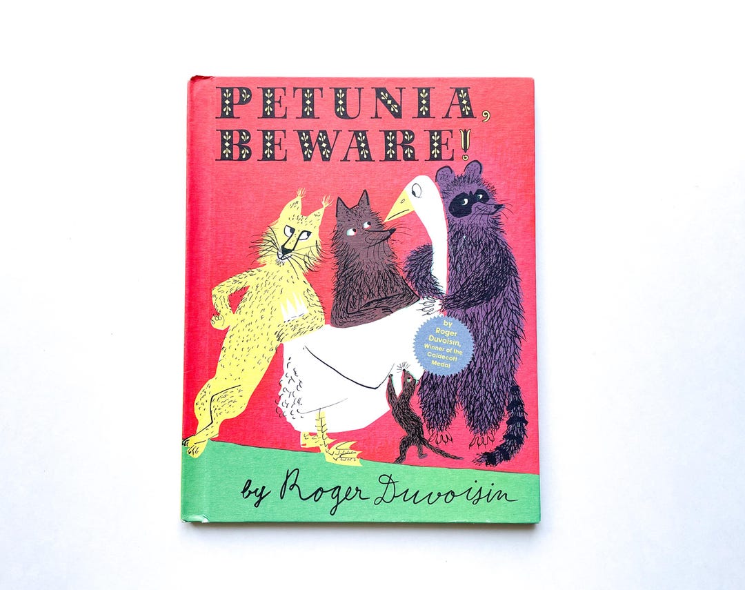 Petunia Beware by Roger Dunoisin Vintage Children's Book Hardcover 1958 ...