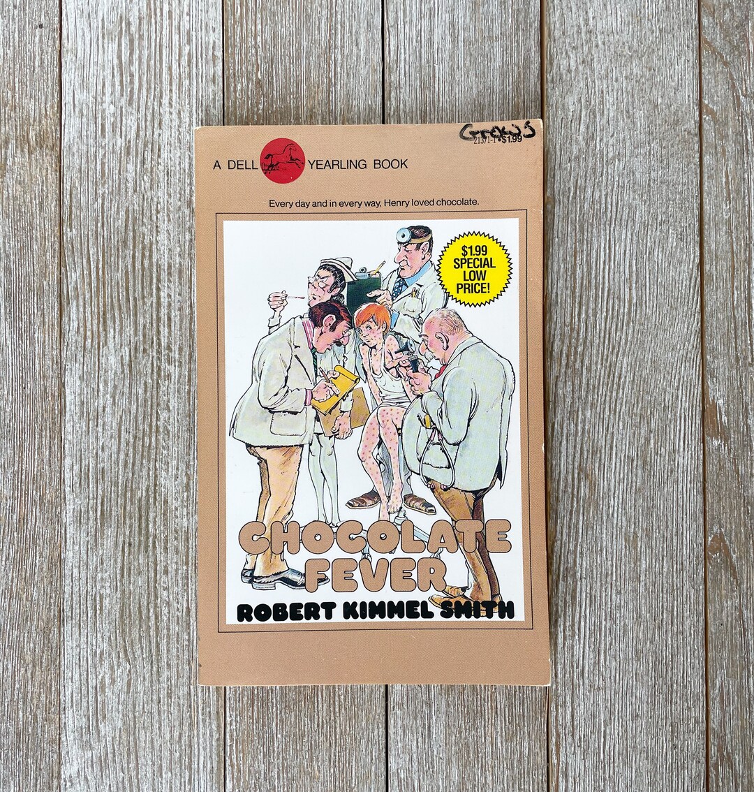 Chocolate Fever | by Robert Kimmel Smith | 1986 | Paperback - Etsy