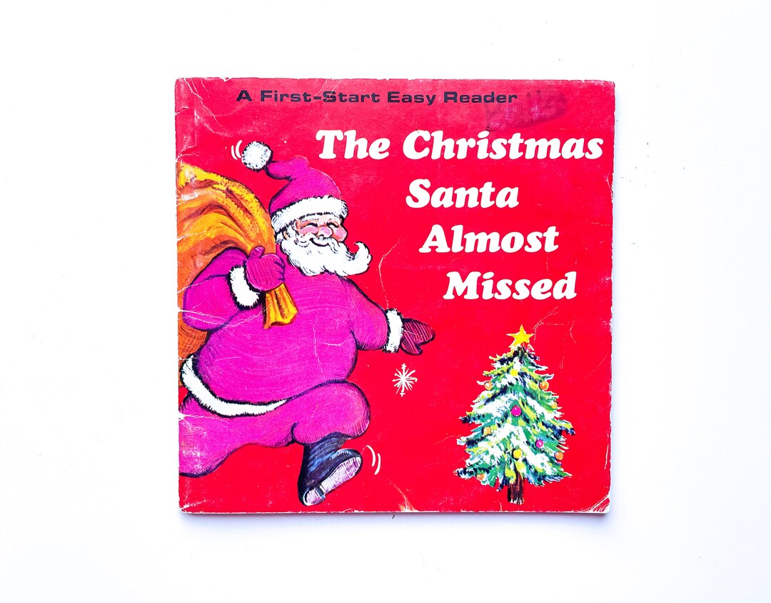 The Christmas Santa Almost Missed by Marian Frances | Vintage Children ...