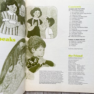 Vintage the Children's Friend Magazine | February 1977 | Church of ...