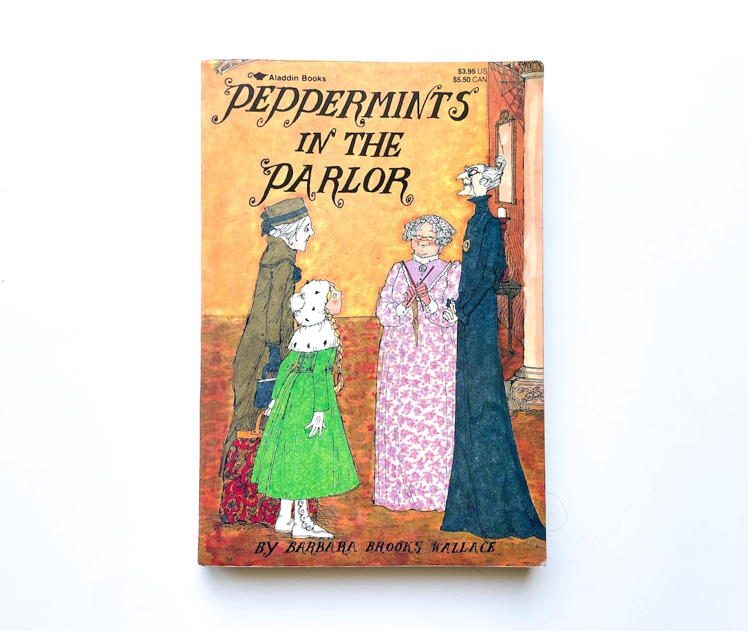 Peppermints in the Parlor by Barbara Brooks Wallace 1980 Paperback - Etsy