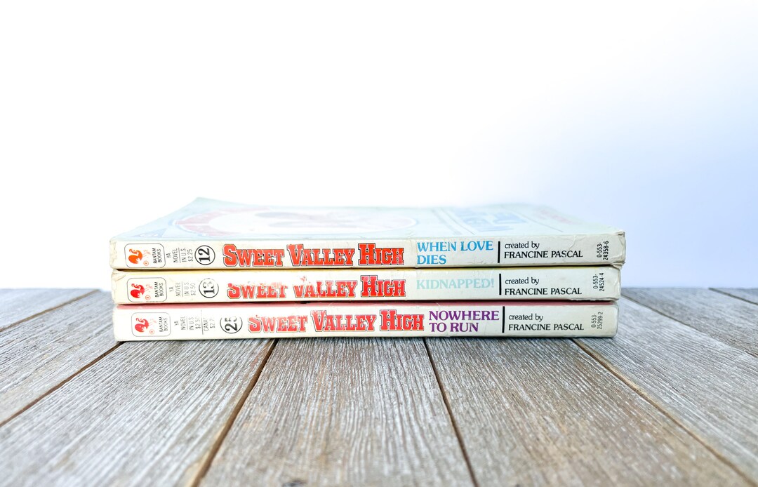 Sweet Valley High Books Set of 3 | by Francine Pascal | 80s | Young ...