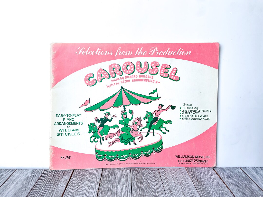Selections From the Production Carousel | 1956 | Vintage | Easy to Play ...