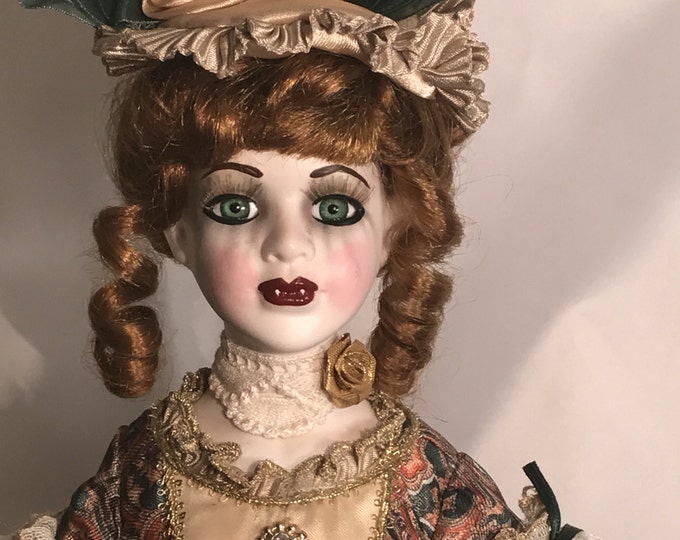 Hand Painted Vampire Doll, Creepy Girl Doll, Sugar Skull Doll , Living ...